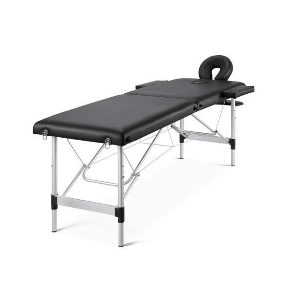 Ebern Designs Massage Table 84 Inch Portable Massage Bed Spa Lash Bed Tattoo Bed And Reviews Wayfair